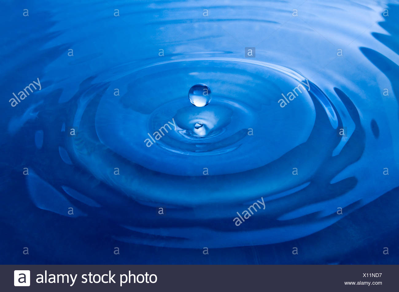 Water Droplet Ripples High Resolution Stock Photography and Images - Alamy