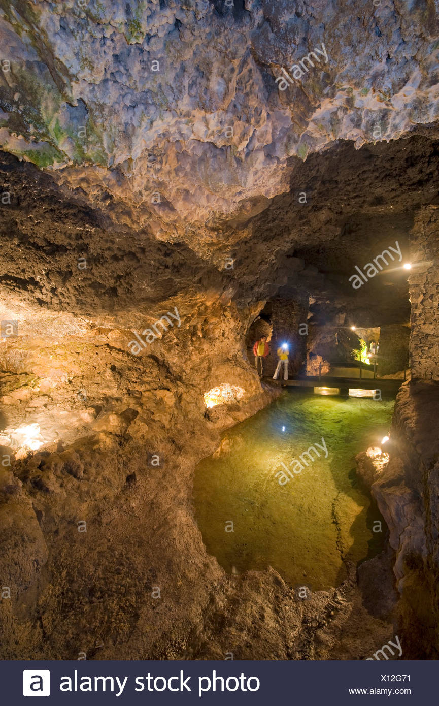 Lava Caves Grutas De Sao Vicente High Resolution Stock Photography and ...