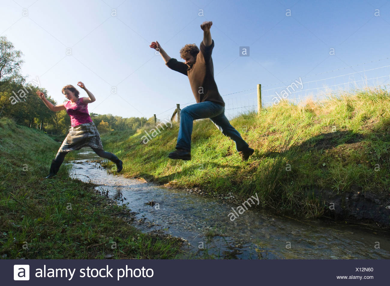 Slootje Springen High Resolution Stock Photography and Images - Alamy