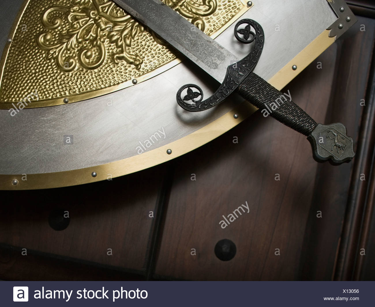 Sword And Shield High Resolution Stock Photography and Images - Alamy