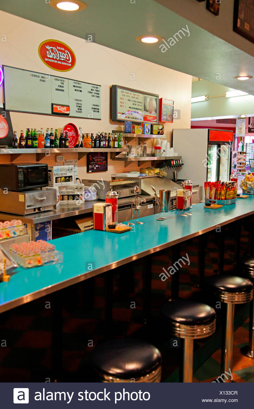 American Diner 1950s High Resolution Stock Photography and Images - Alamy