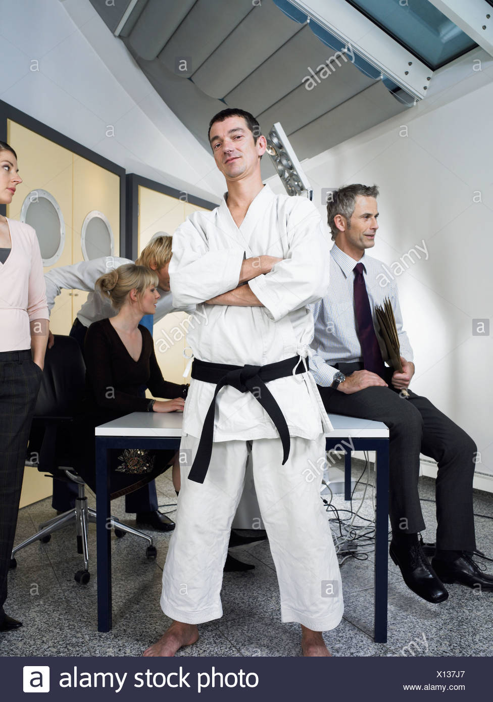 Karate Woman Caucasian High Resolution Stock Photography and Images - Alamy