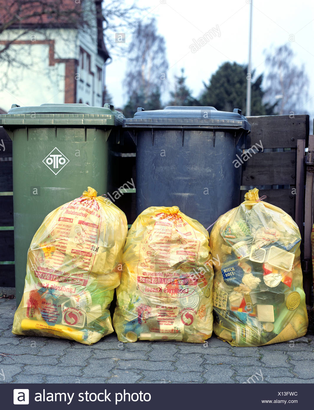 Recycling Bins Germany Stock Photos & Recycling Bins Germany Stock ...
