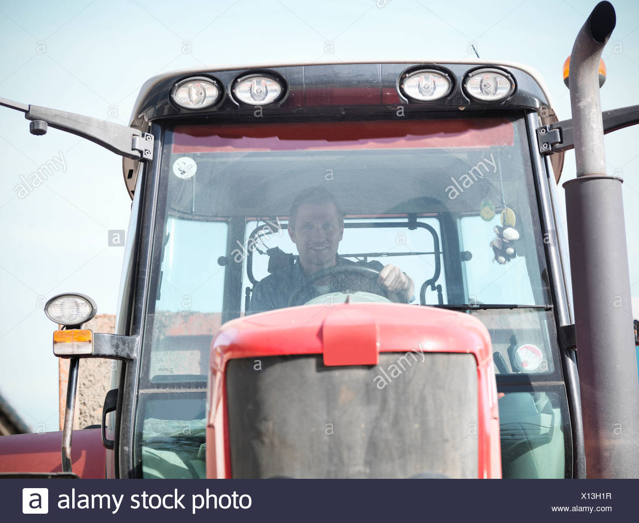 Farmer Driving Tractor High Resolution Stock Photography and Images - Alamy