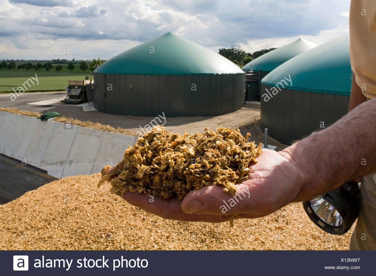Biogas Plant And Silage High Resolution Stock Photography and Images ...