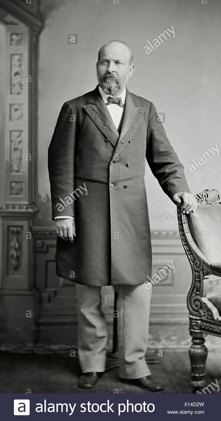 James Garfield Portrait Stock Photos & James Garfield Portrait Stock ...