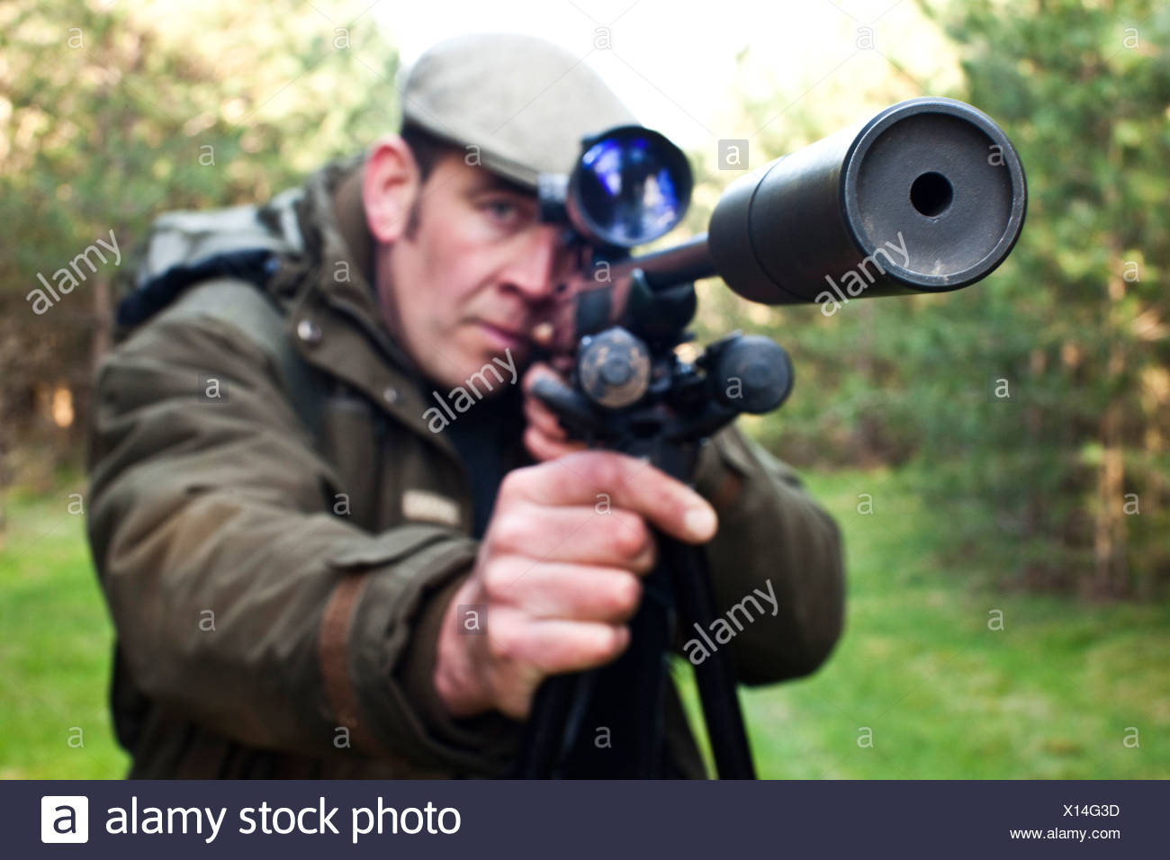 Man Looking Deer High Resolution Stock Photography and Images - Alamy