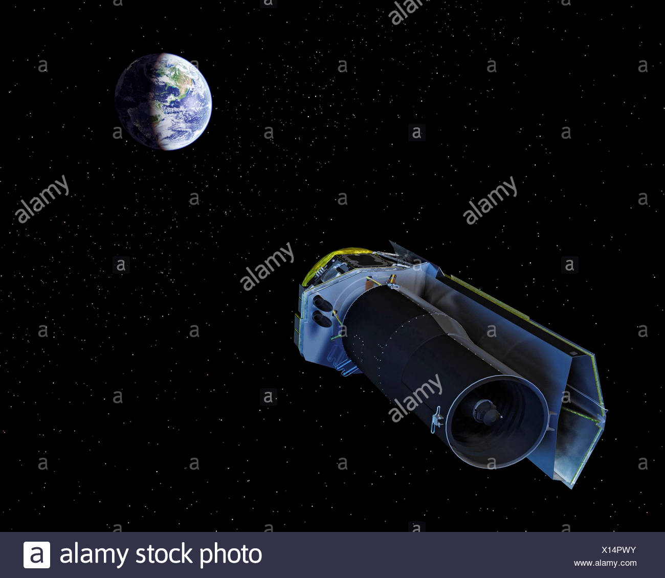 Spitzer Space Telescope Stock Photos & Spitzer Space Telescope Stock ...