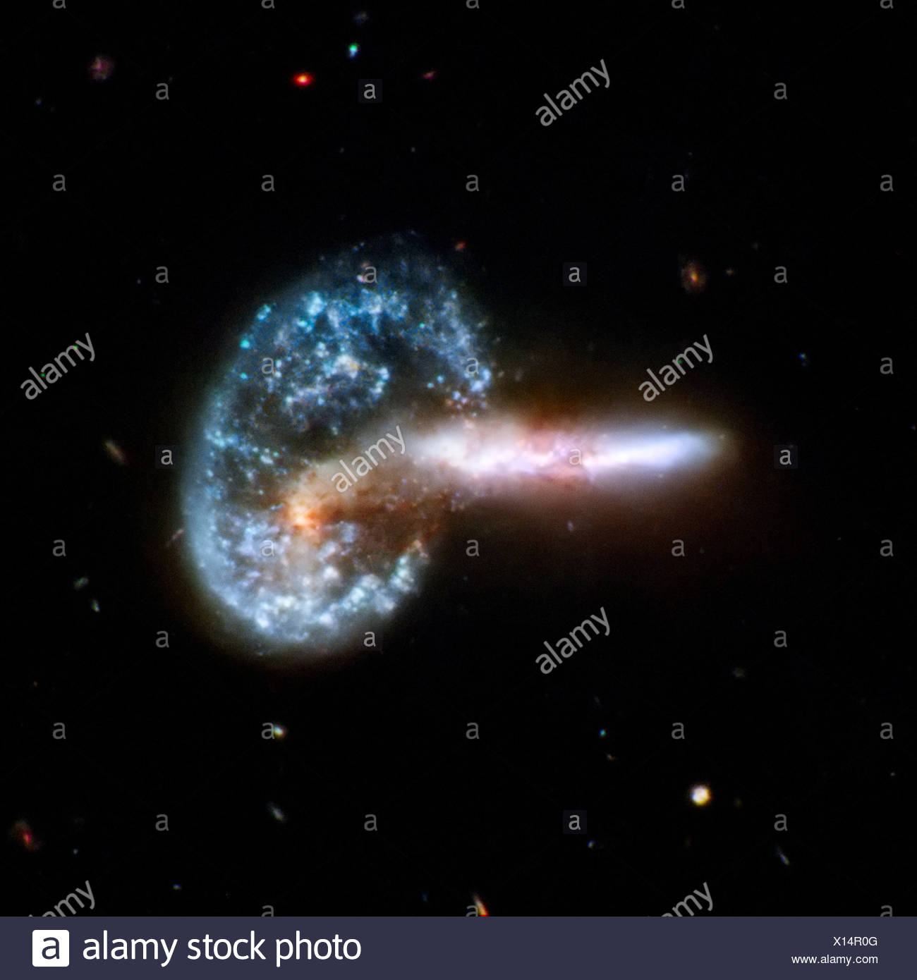 Colliding Galaxies High Resolution Stock Photography and Images - Alamy