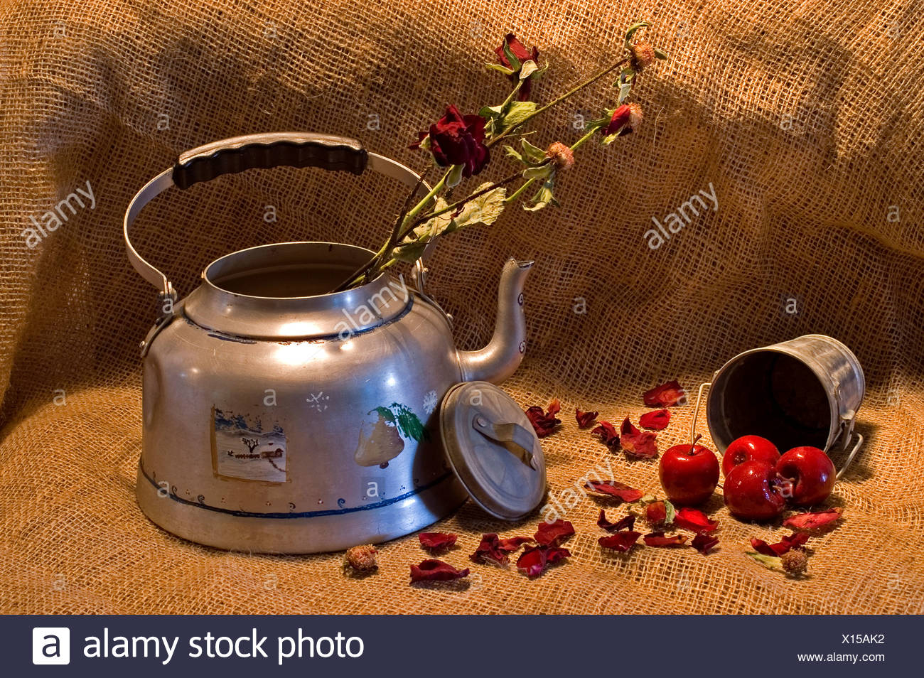 Tin Kettle High Resolution Stock Photography and Images - Alamy