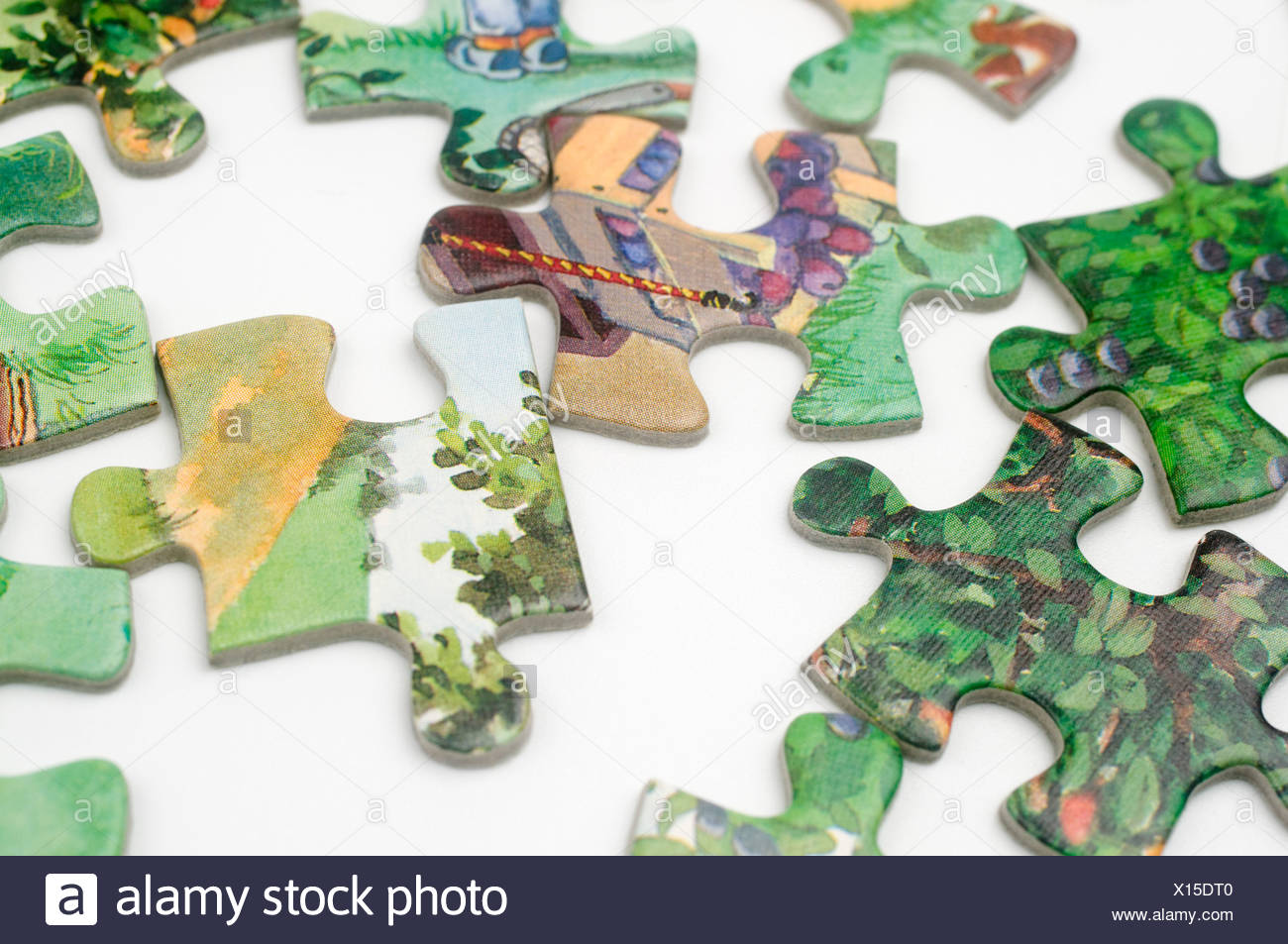 Puzzles Cutout High Resolution Stock Photography and Images - Alamy