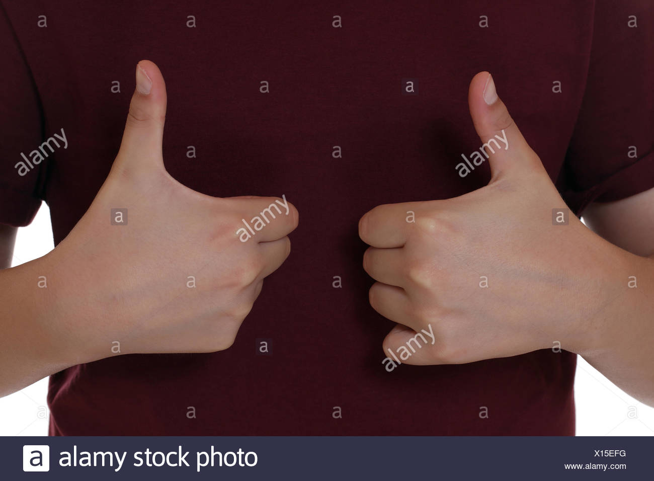 Daumen Nach Oben High Resolution Stock Photography and Images - Alamy