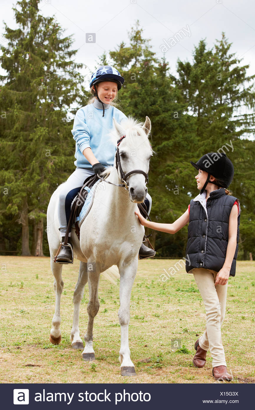 Pony Riding High Resolution Stock Photography and Images - Alamy