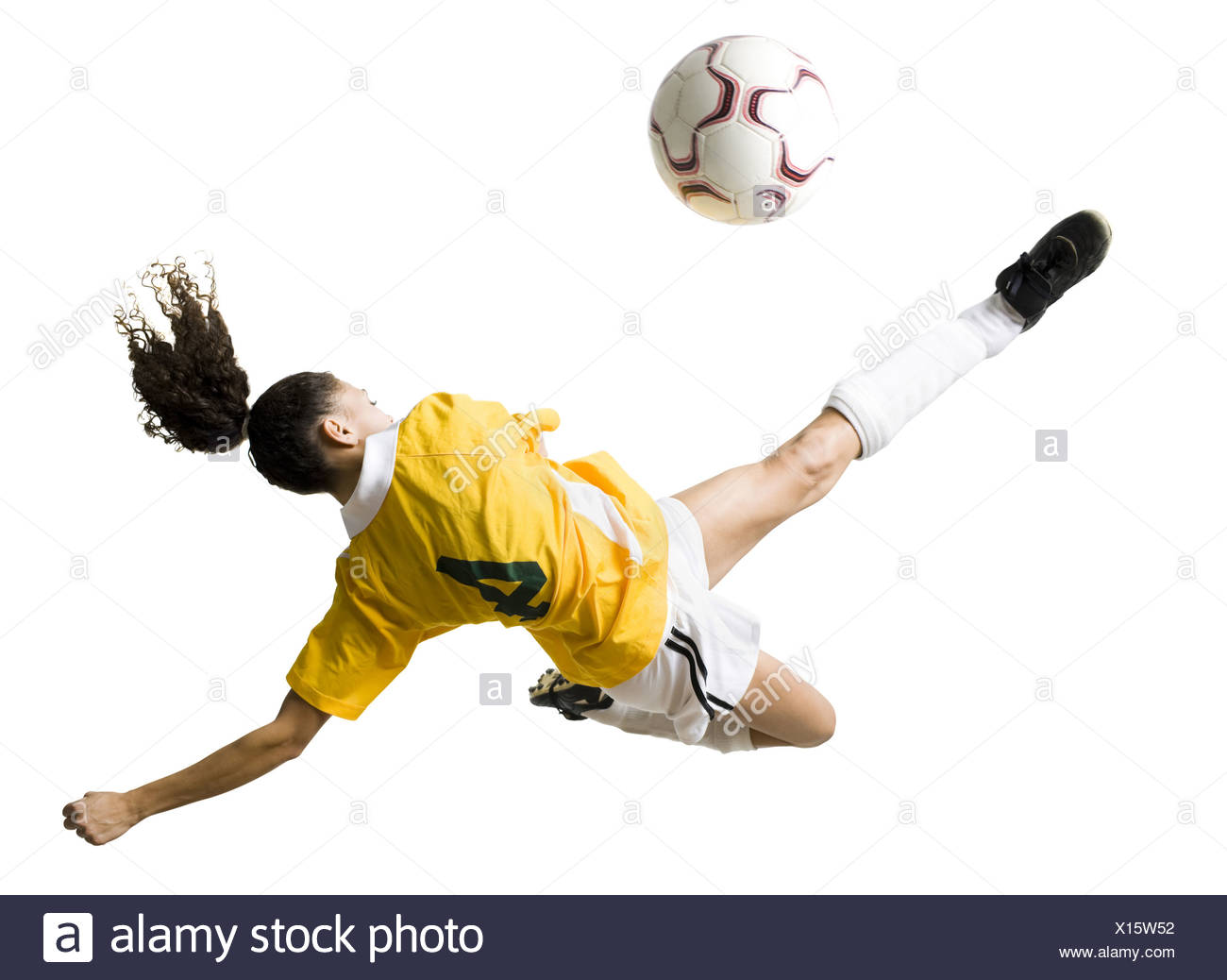 Girls Soccer Kick Stock Photos & Girls Soccer Kick Stock Images - Alamy