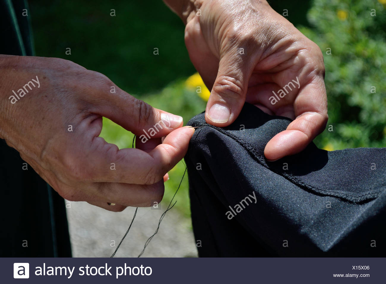 Stitching Clothes High Resolution Stock Photography and Images - Alamy