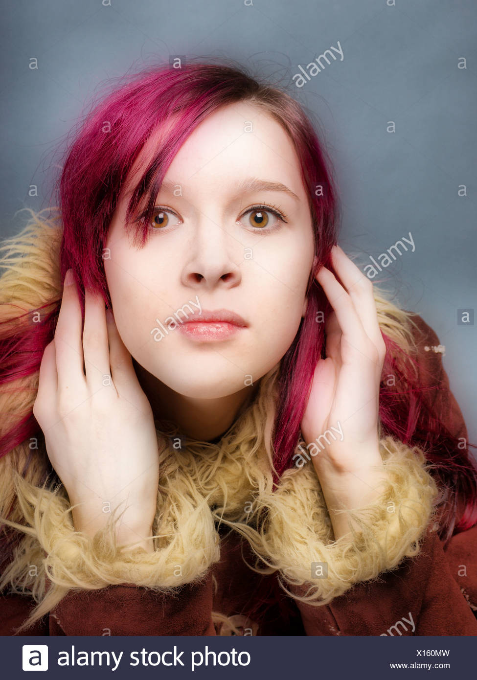 Messy Red Hair High Resolution Stock Photography and Images - Alamy