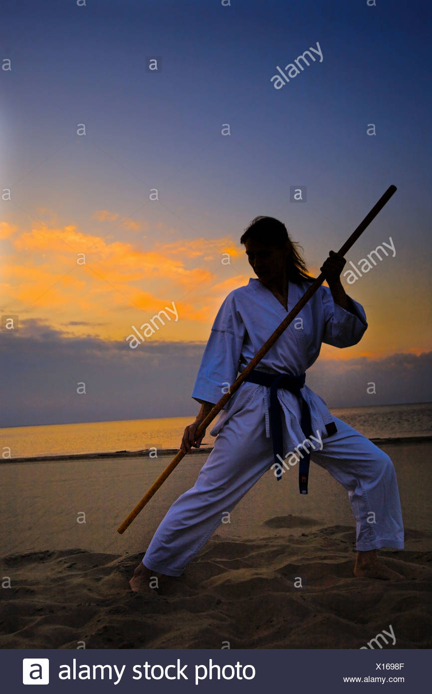 Karate Woman Kick High Resolution Stock Photography and Images - Alamy