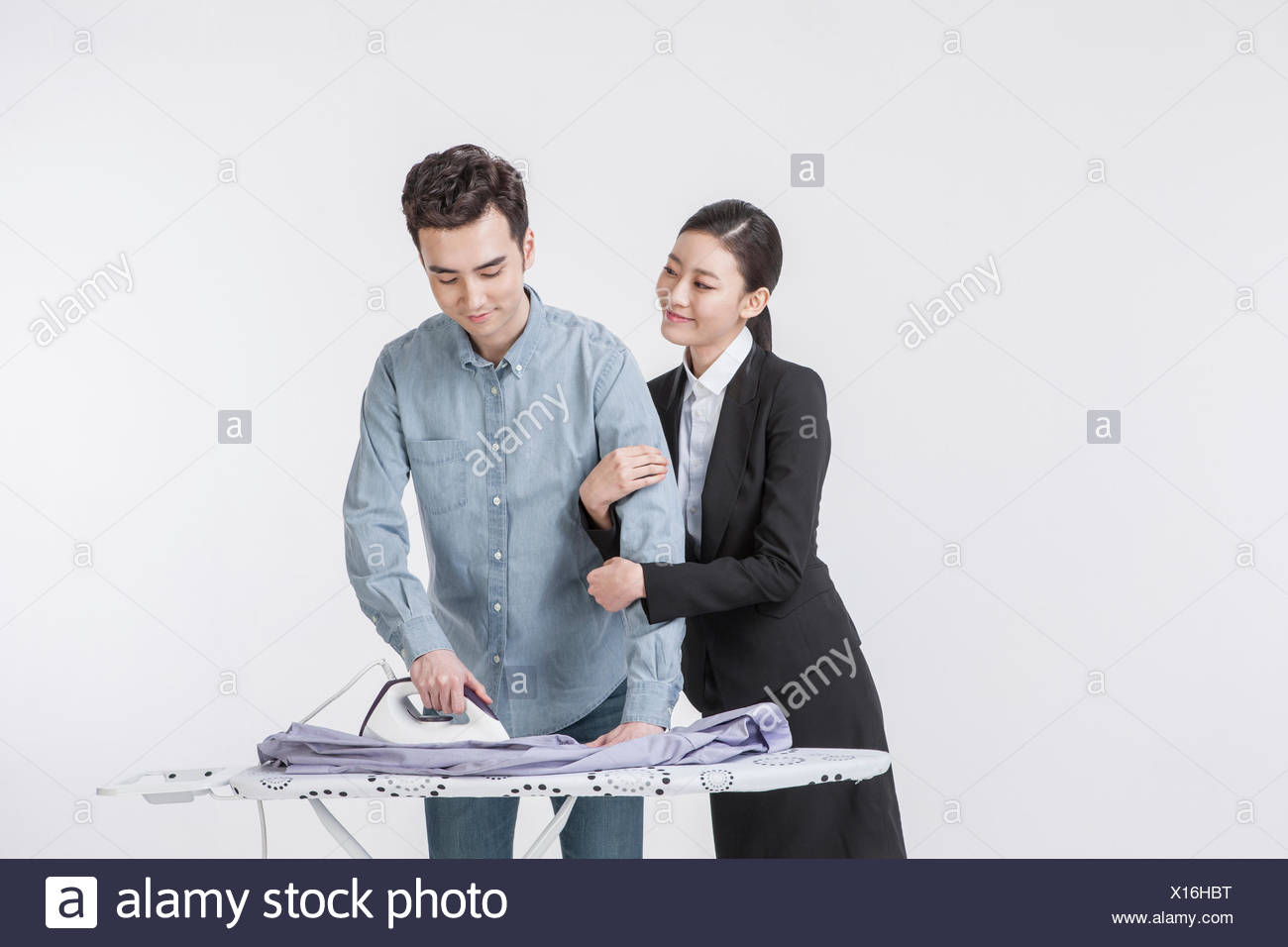 Role Reversal Couple Stock Photos & Role Reversal Couple Stock Images ...