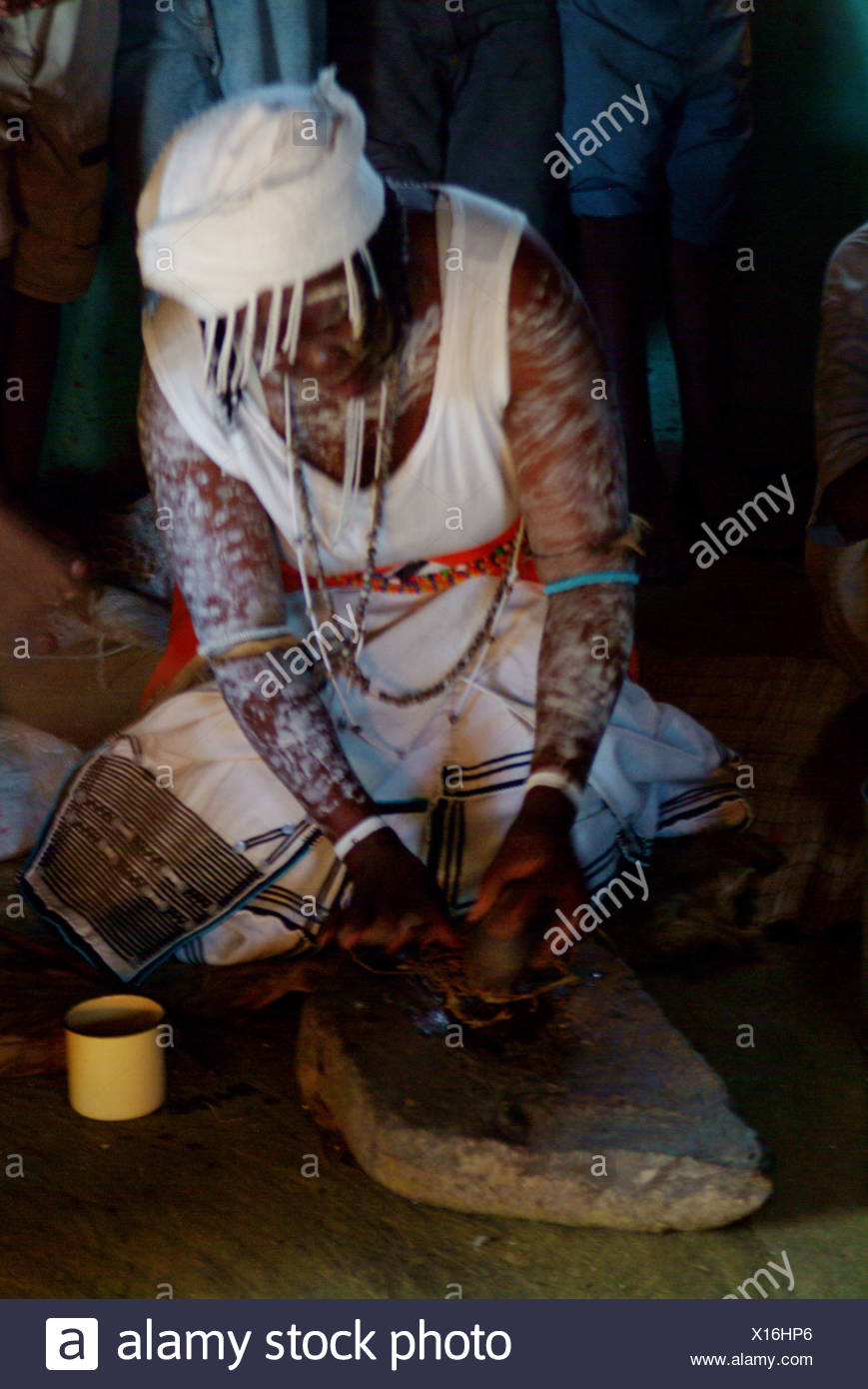 A Sangoma Shaman Or Healer High Resolution Stock Photography and Images ...