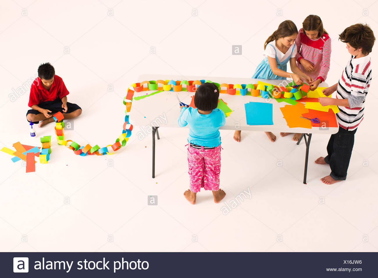 Boy Doing Crafts High Resolution Stock Photography and Images - Alamy