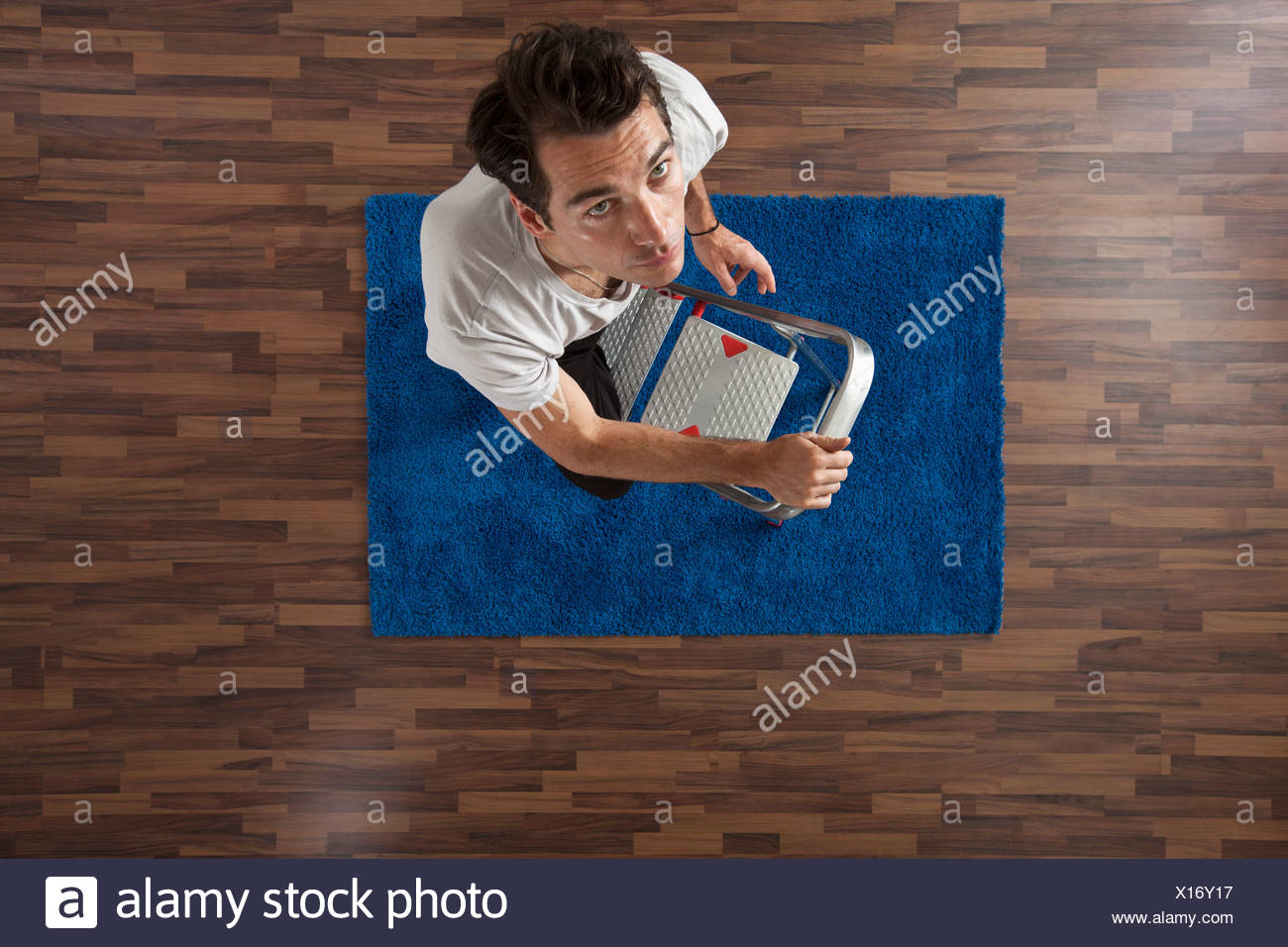Man Climbing A Ladder High Resolution Stock Photography and Images - Alamy