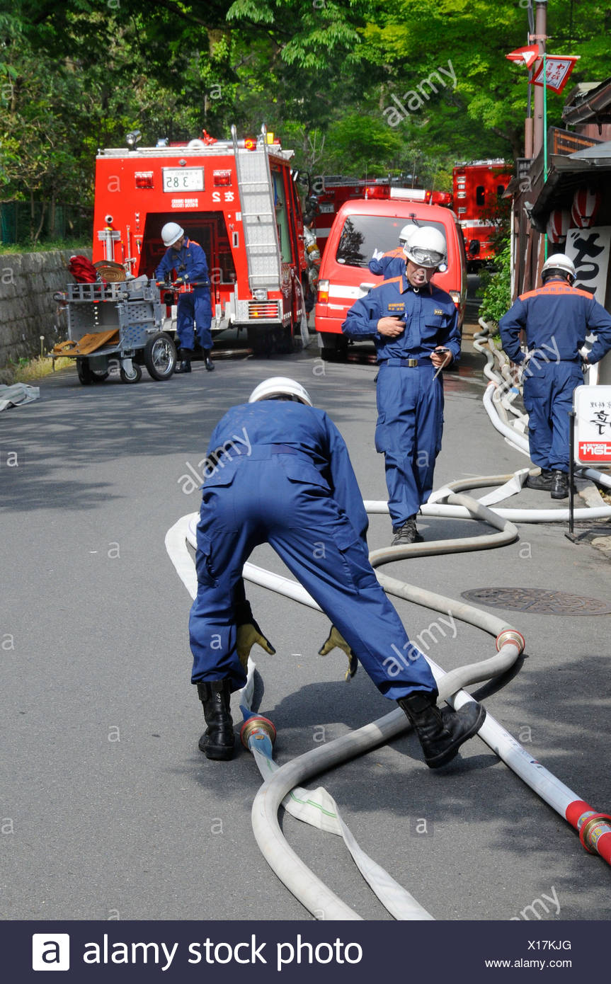Japanese Fire Department High Resolution Stock Photography and Images ...