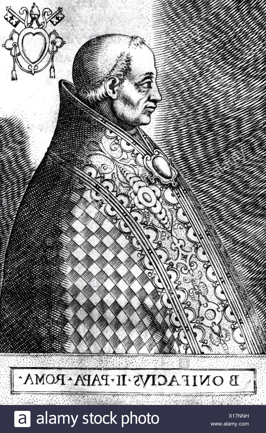 Saint Boniface Engraving High Resolution Stock Photography and Images ...