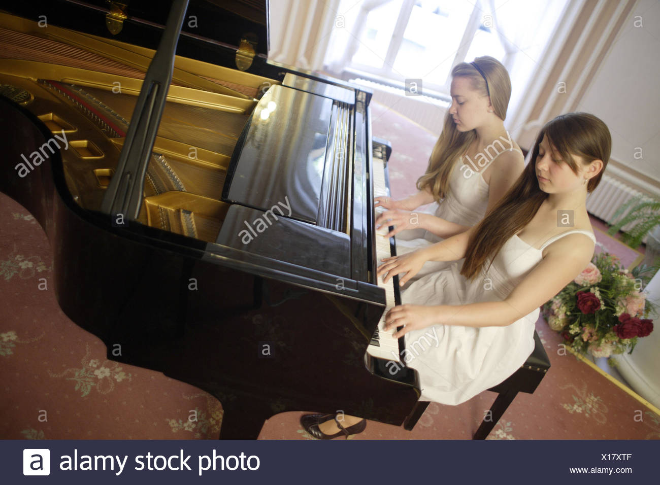 Piano Duet High Resolution Stock Photography and Images - Alamy