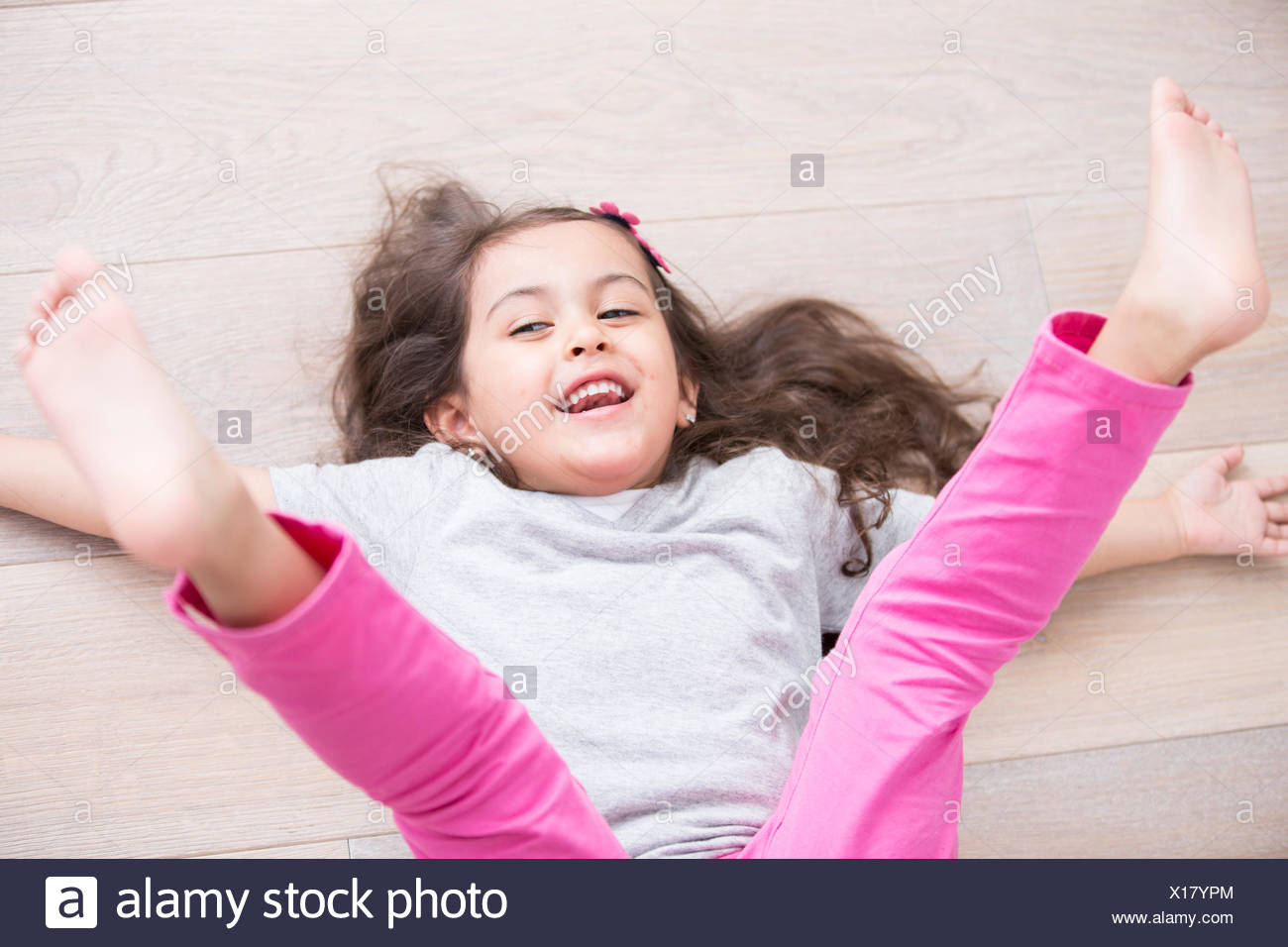 Girl Lying On Back Full Length High Resolution Stock Photography and ...