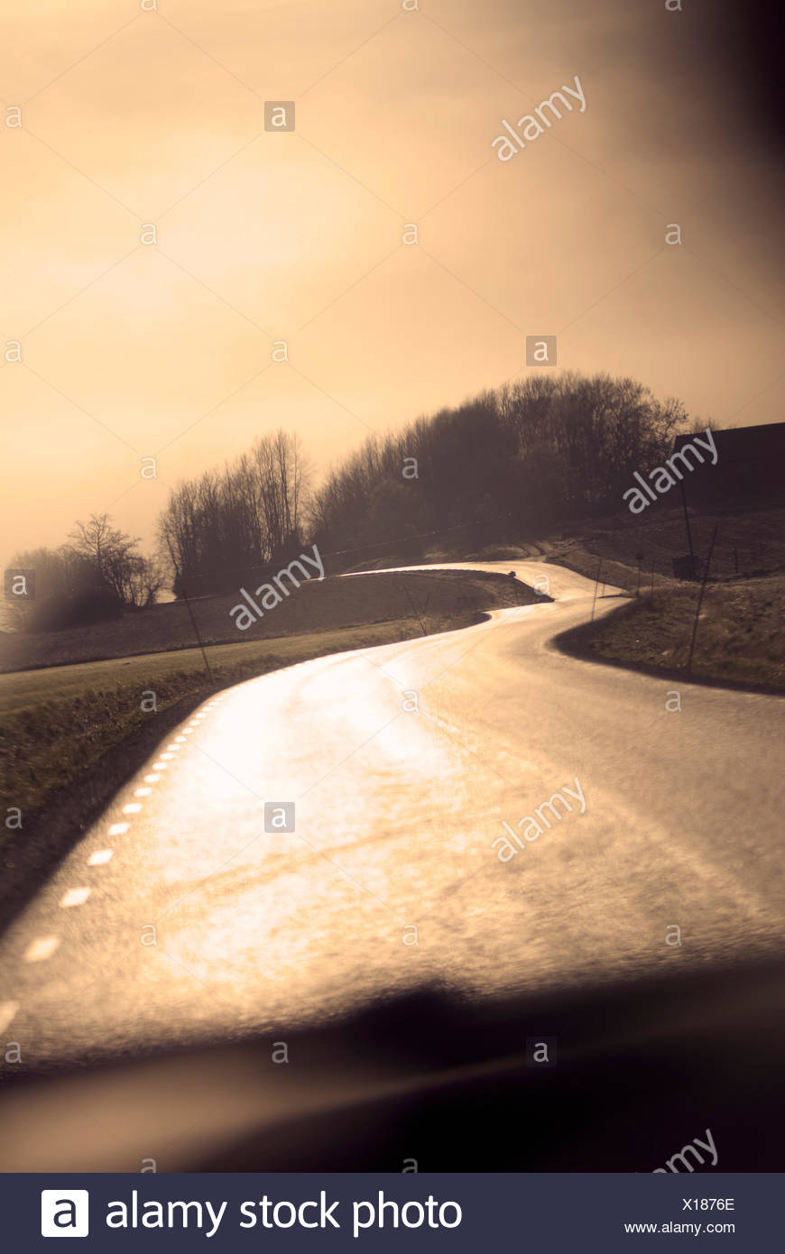 Slanted Road High Resolution Stock Photography and Images - Alamy