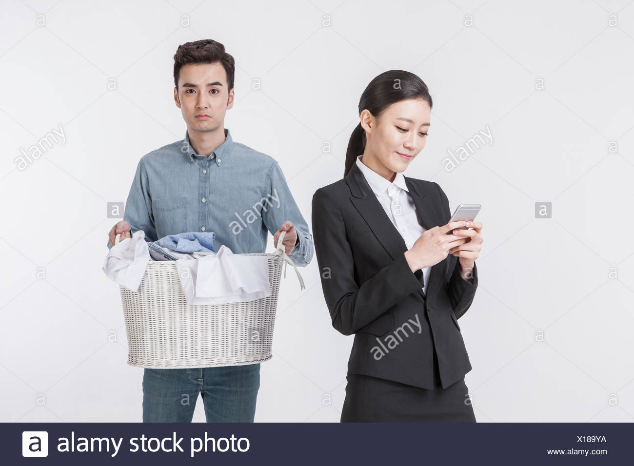 Role Reversal Couple Stock Photos & Role Reversal Couple Stock Images ...