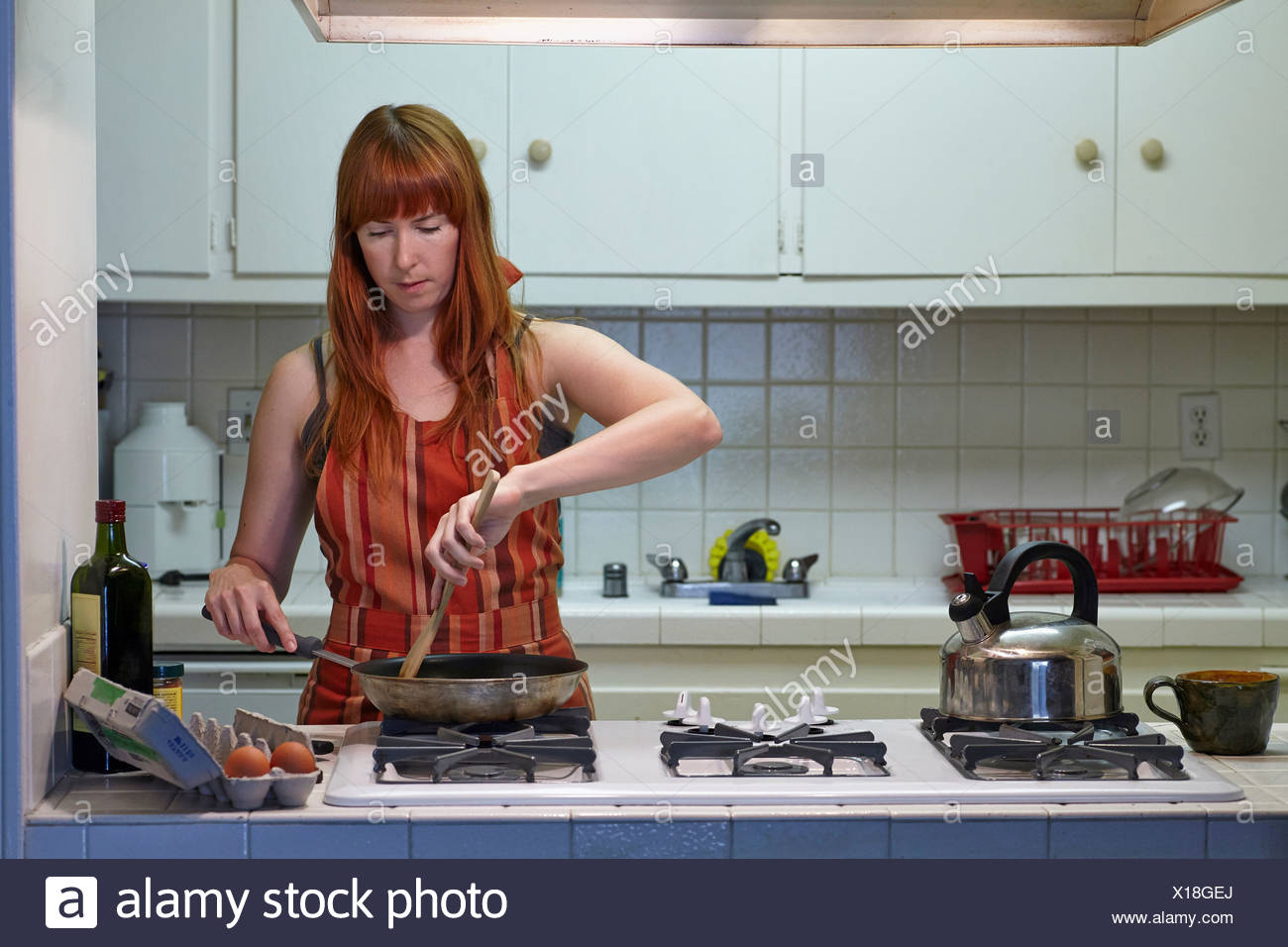 Cooking In Kitchen High Resolution Stock Photography and Images - Alamy