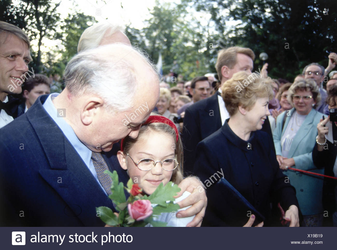 Mikhail And Raisa Gorbachev Stock Photos & Mikhail And Raisa Gorbachev ...