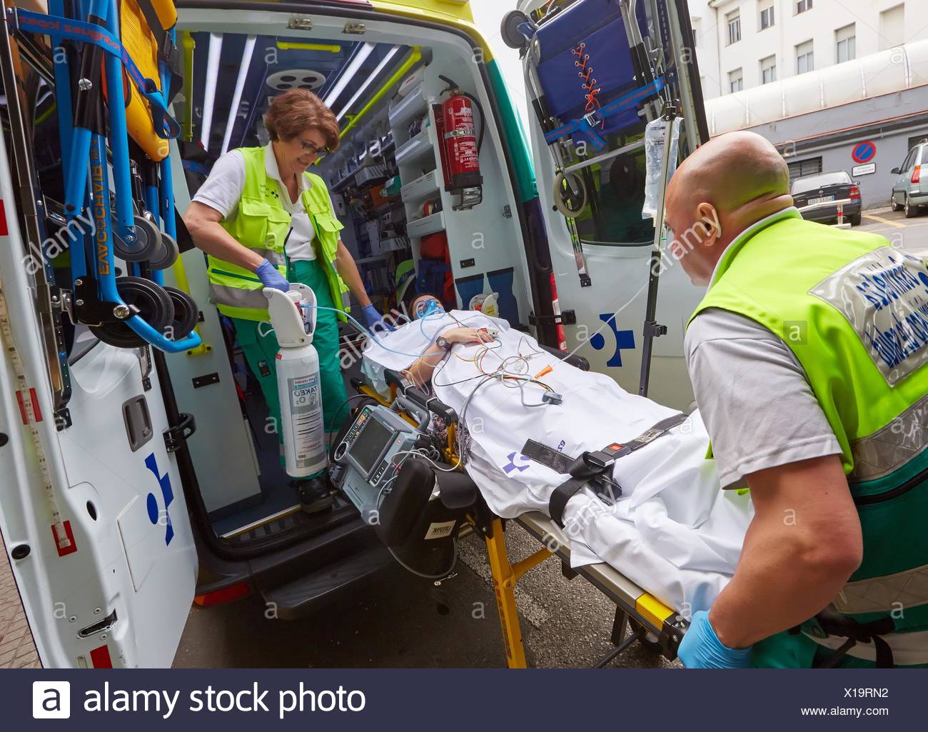 Patient Transfer High Resolution Stock Photography and Images - Alamy