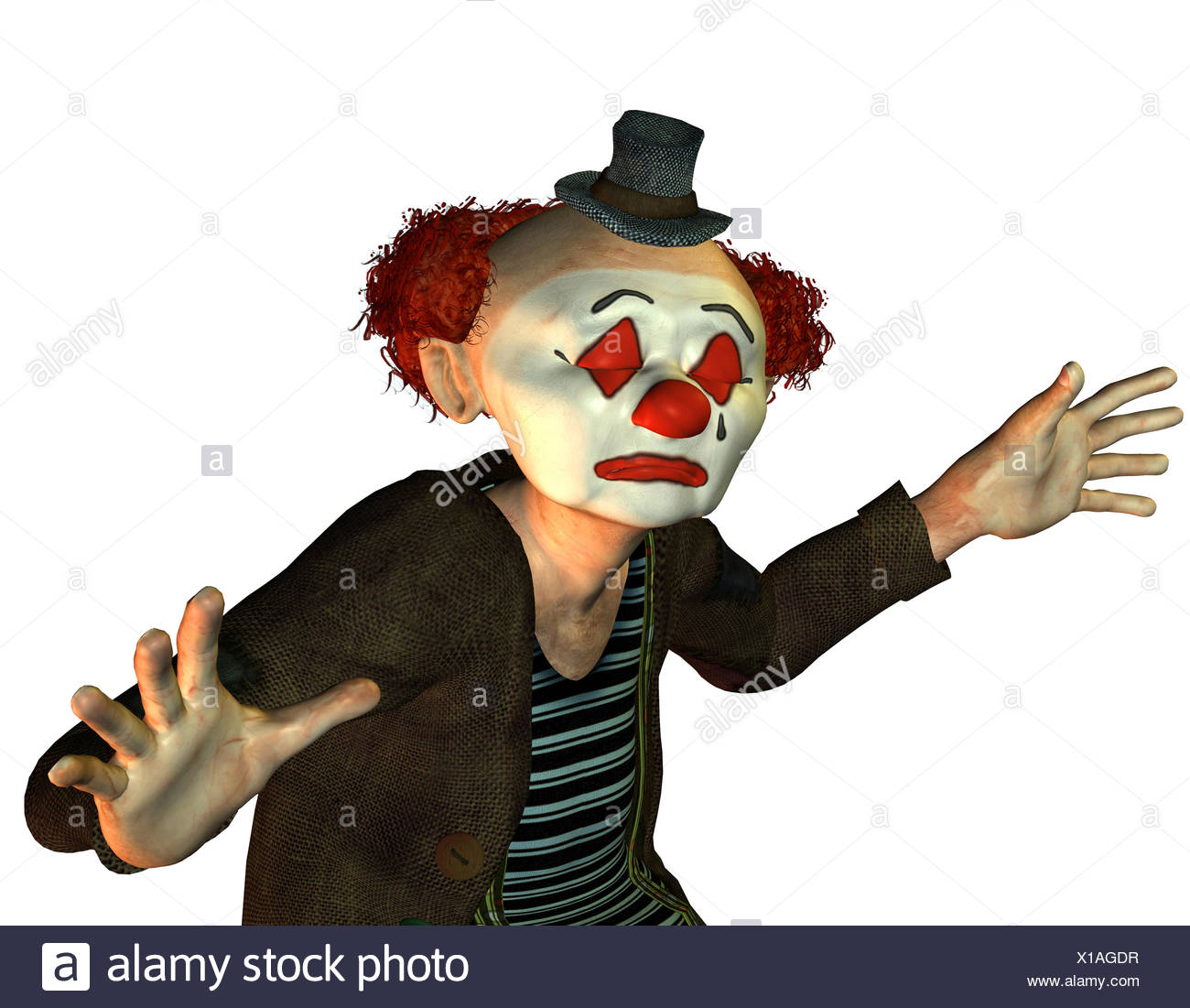 Clown Laughing And Pointing Stock Photos & Clown Laughing And Pointing ...