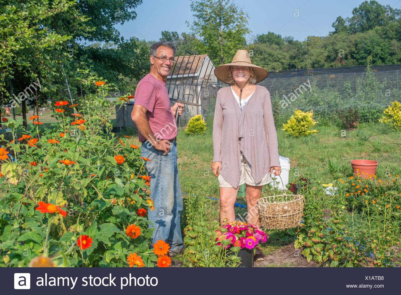 Farmers Garden High Resolution Stock Photography and Images - Alamy