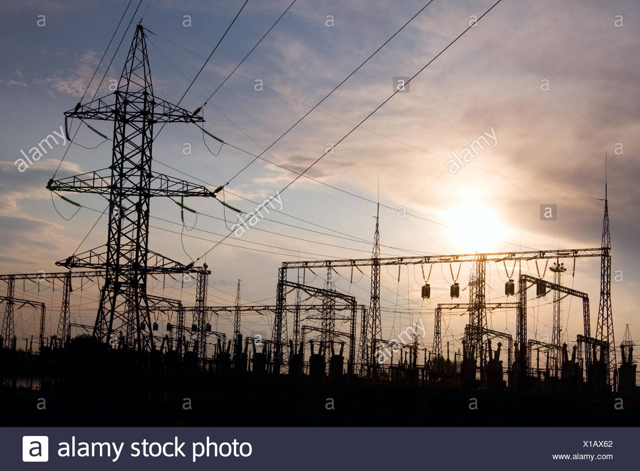 Electric Substation High Resolution Stock Photography and Images - Alamy