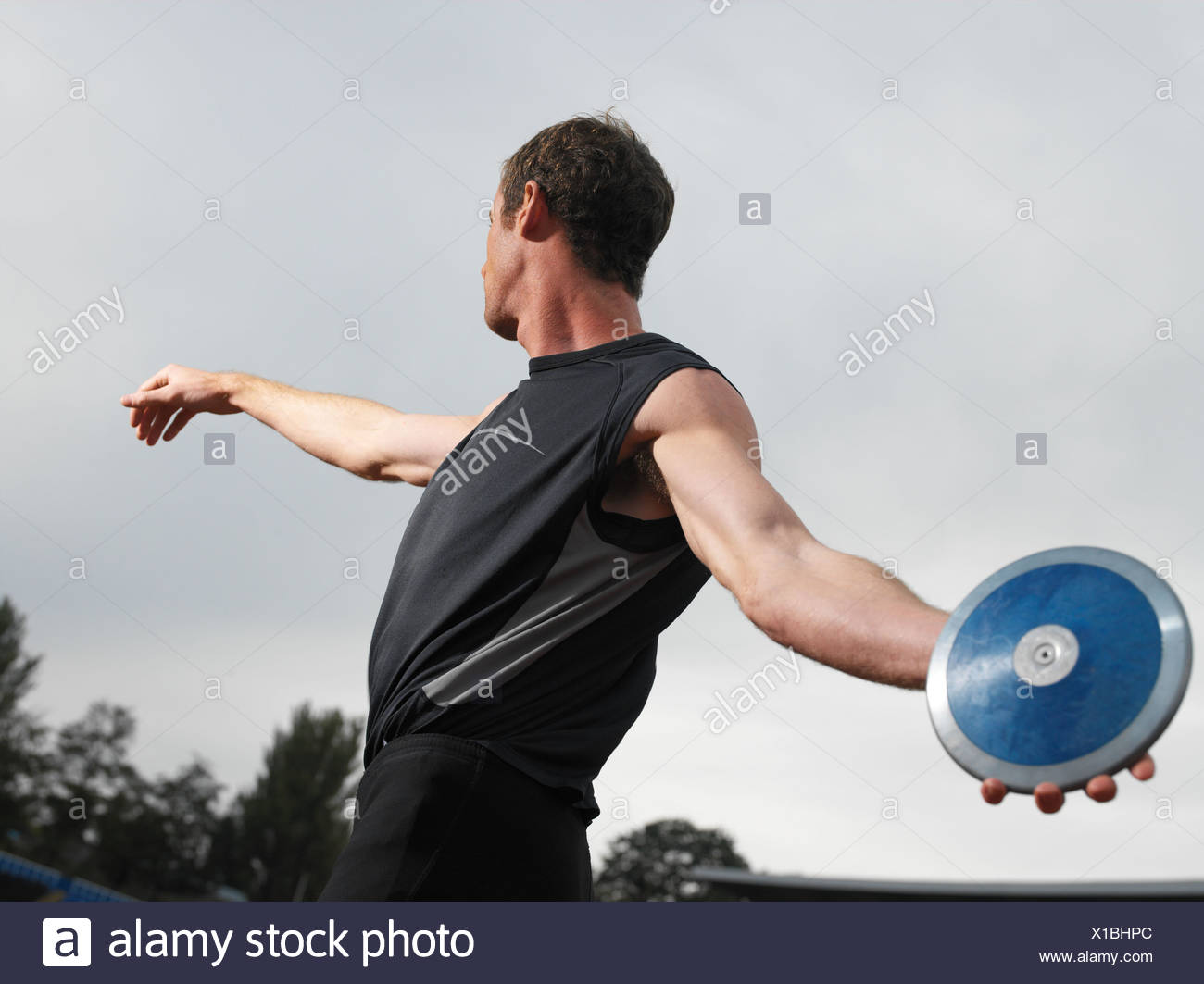 Sport Athlete Discus Athletics High Resolution Stock Photography and ...