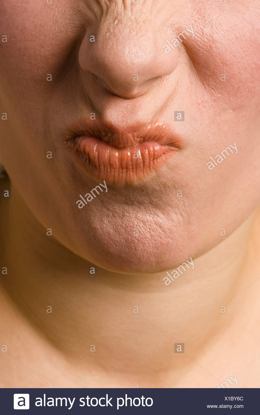 Pulling Nose High Resolution Stock Photography and Images - Alamy