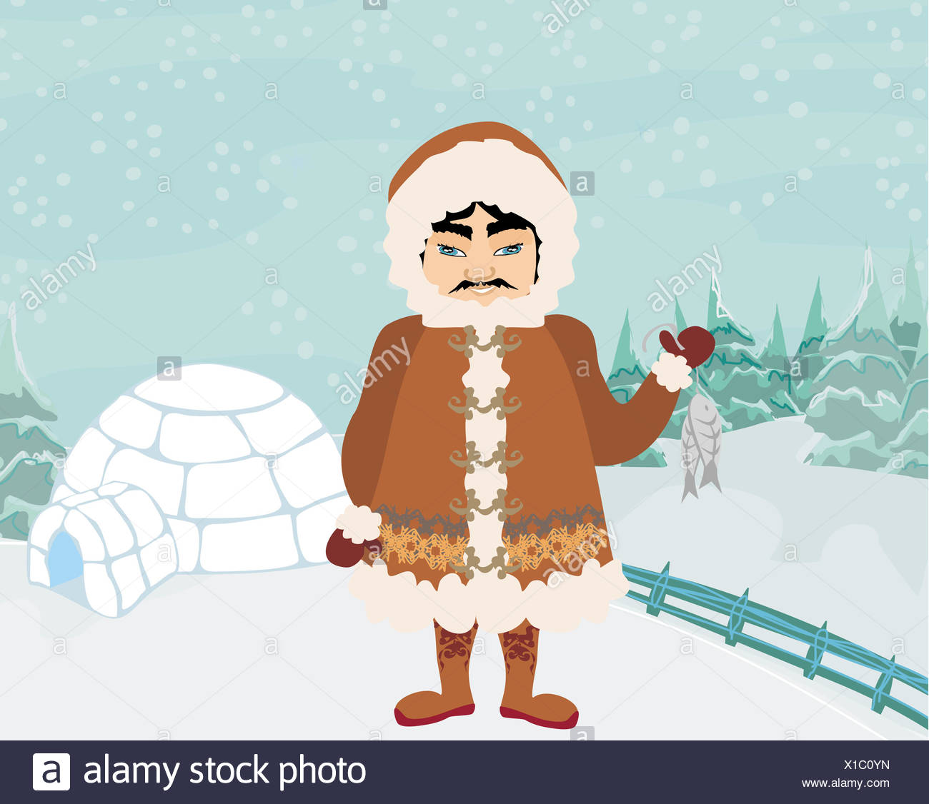 Cartoon Inuit Stock Photos & Cartoon Inuit Stock Images - Alamy