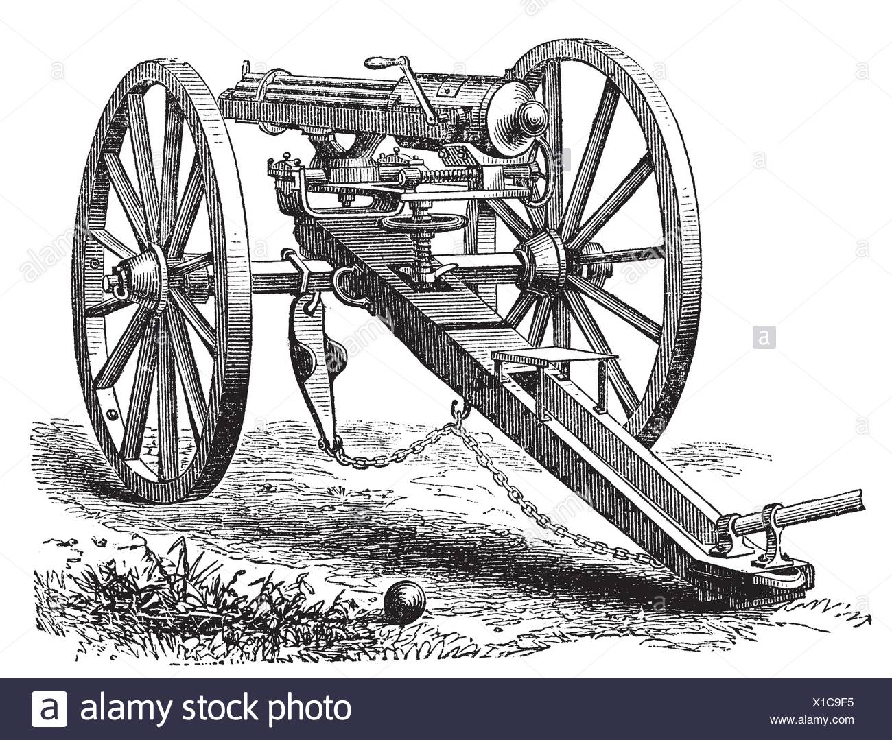 Gatling Gun Stock Photos & Gatling Gun Stock Images - Alamy