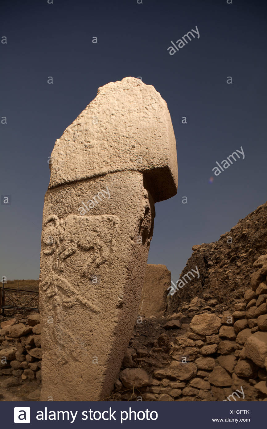 Gobekli Tepe Carvings Stock Photos & Gobekli Tepe Carvings Stock Images ...