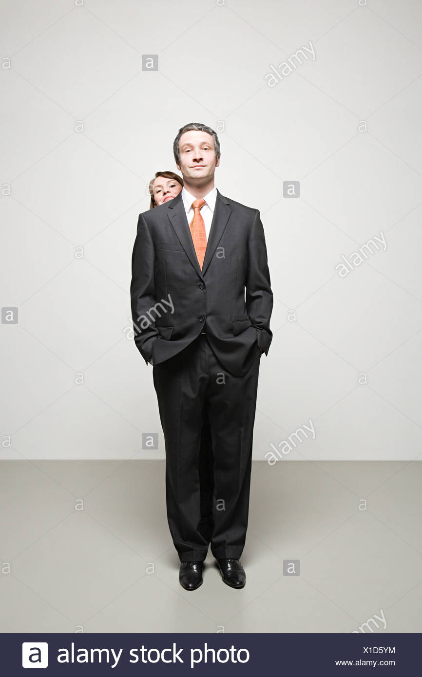 Peeking Over The Shoulder High Resolution Stock Photography and Images ...