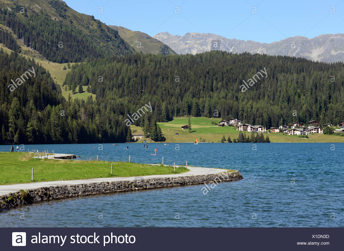 Davos Lake High Resolution Stock Photography and Images - Alamy