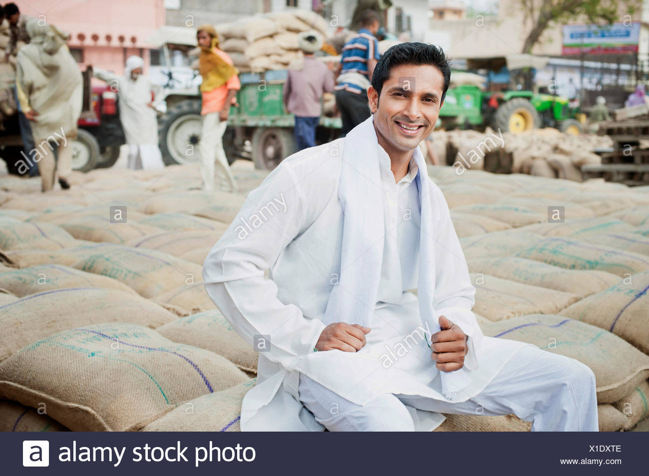 Wheat Grain Mandi High Resolution Stock Photography and Images - Alamy