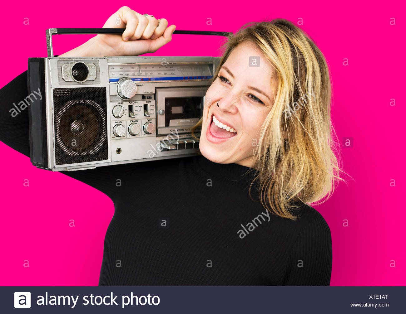 Boombox High Resolution Stock Photography and Images - Alamy