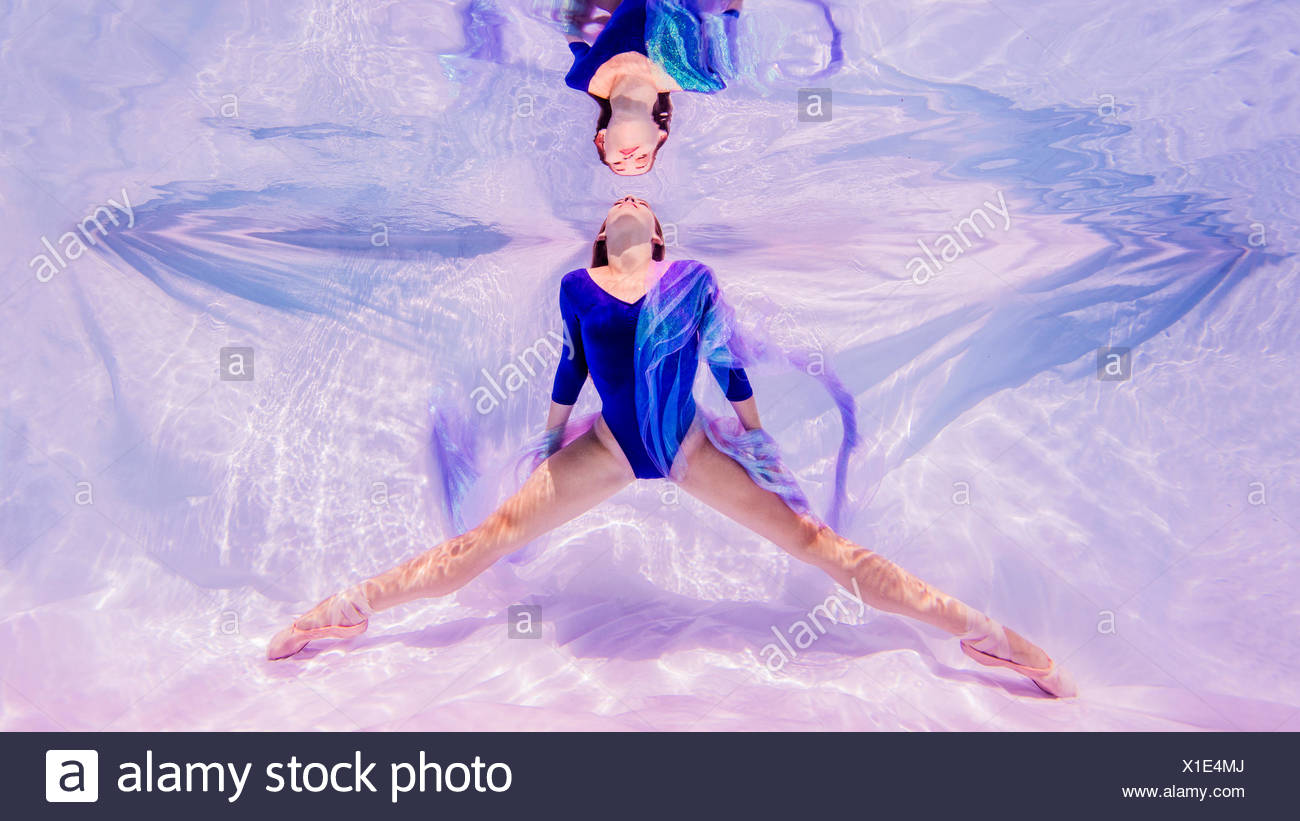 Blue Leotard High Resolution Stock Photography and Images - Alamy