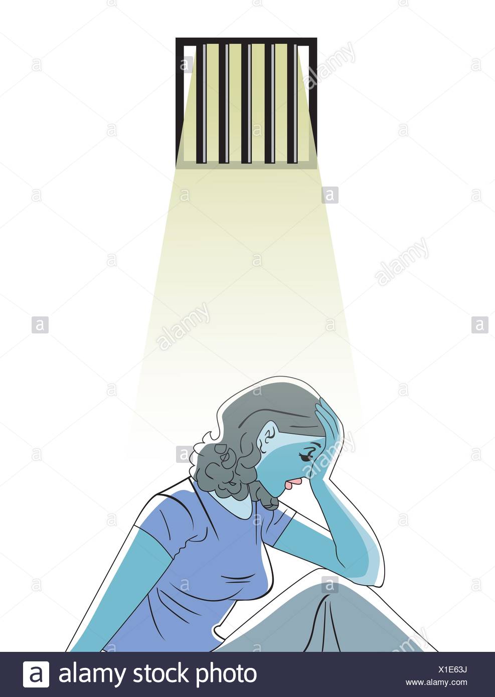 Female Jail Inmate Stock Photos & Female Jail Inmate Stock Images - Alamy
