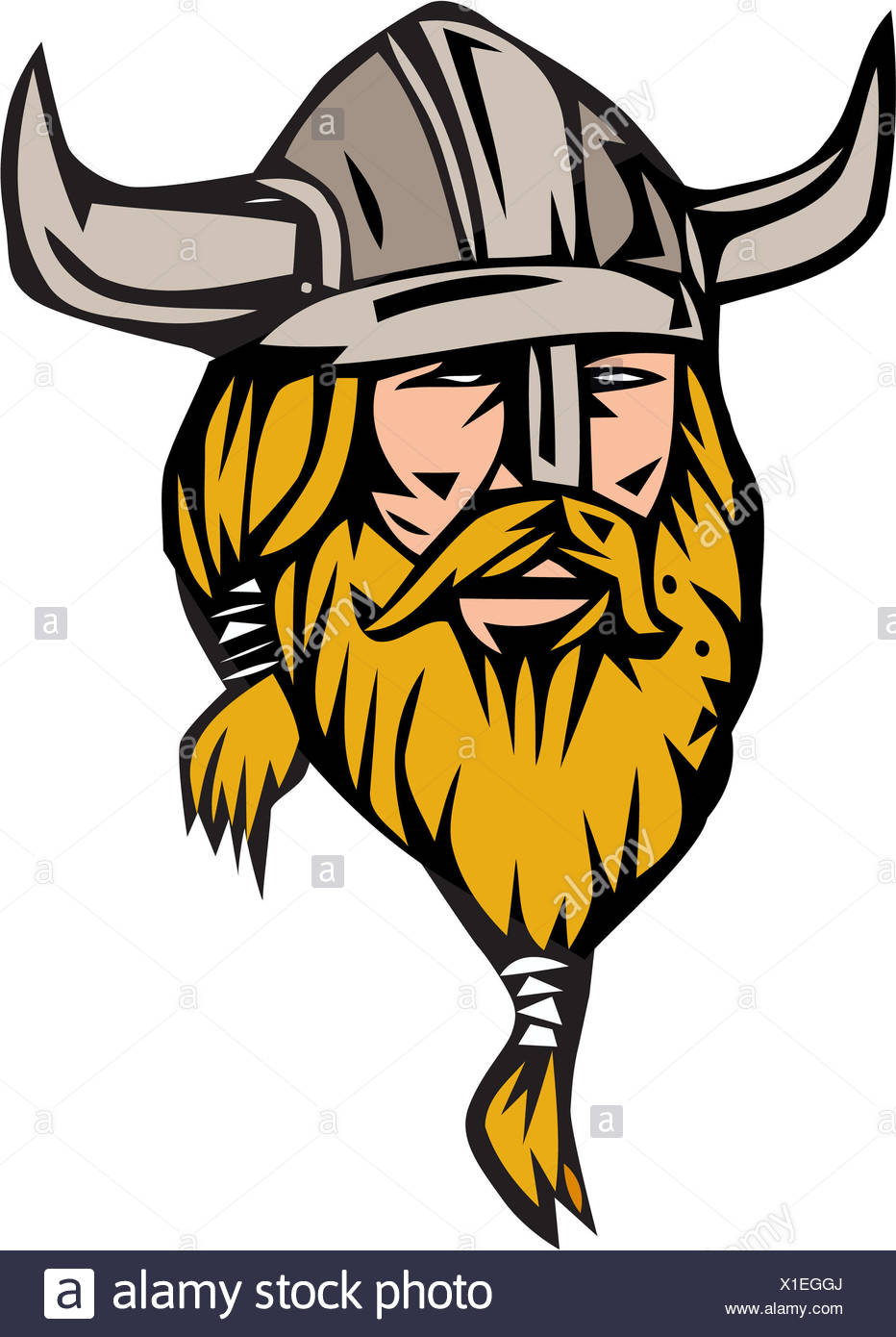 Male Warrior Head High Resolution Stock Photography and Images - Alamy