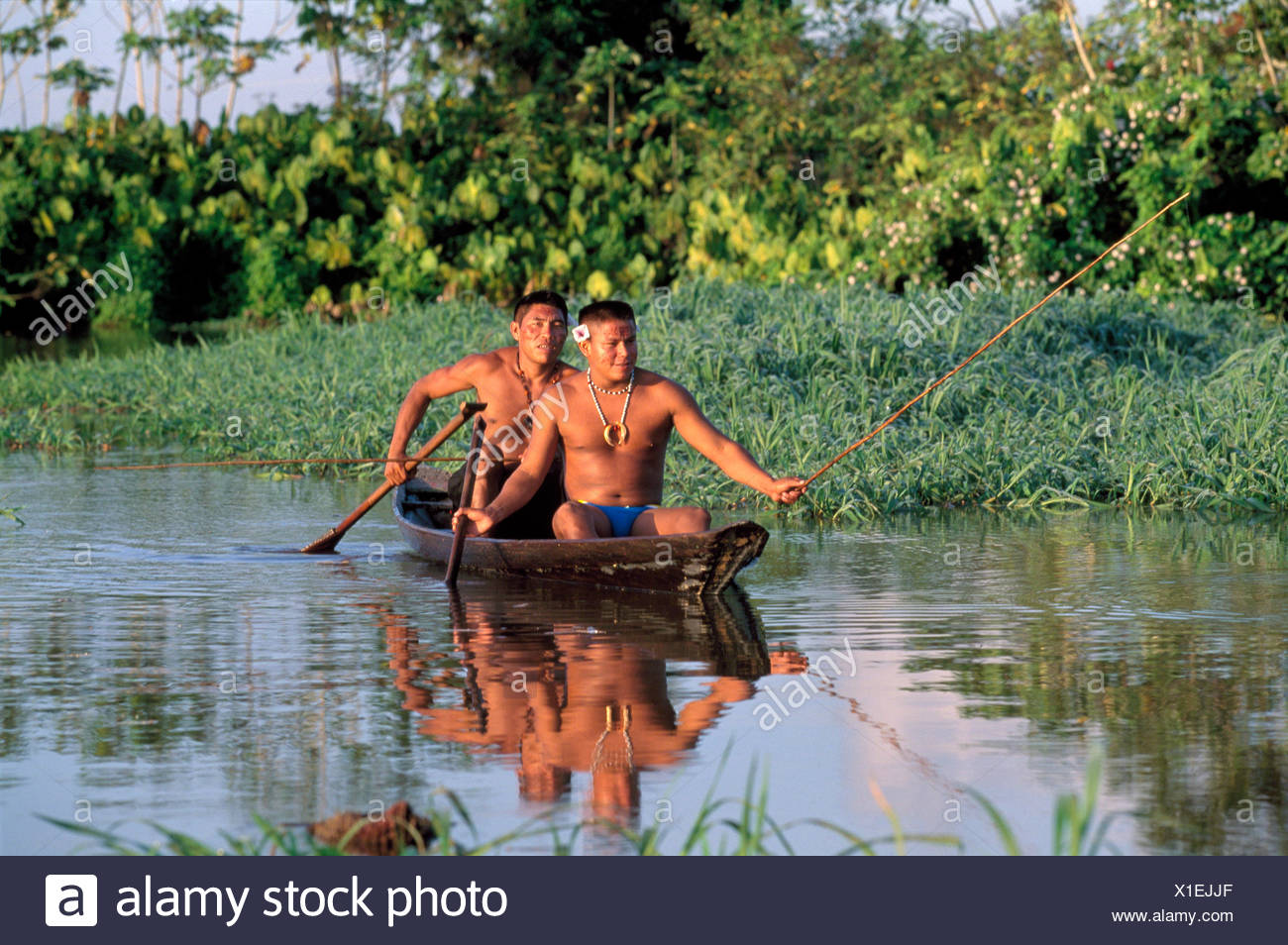 Brazil Amazon Indigenous People Stock Photos & Brazil Amazon Indigenous ...